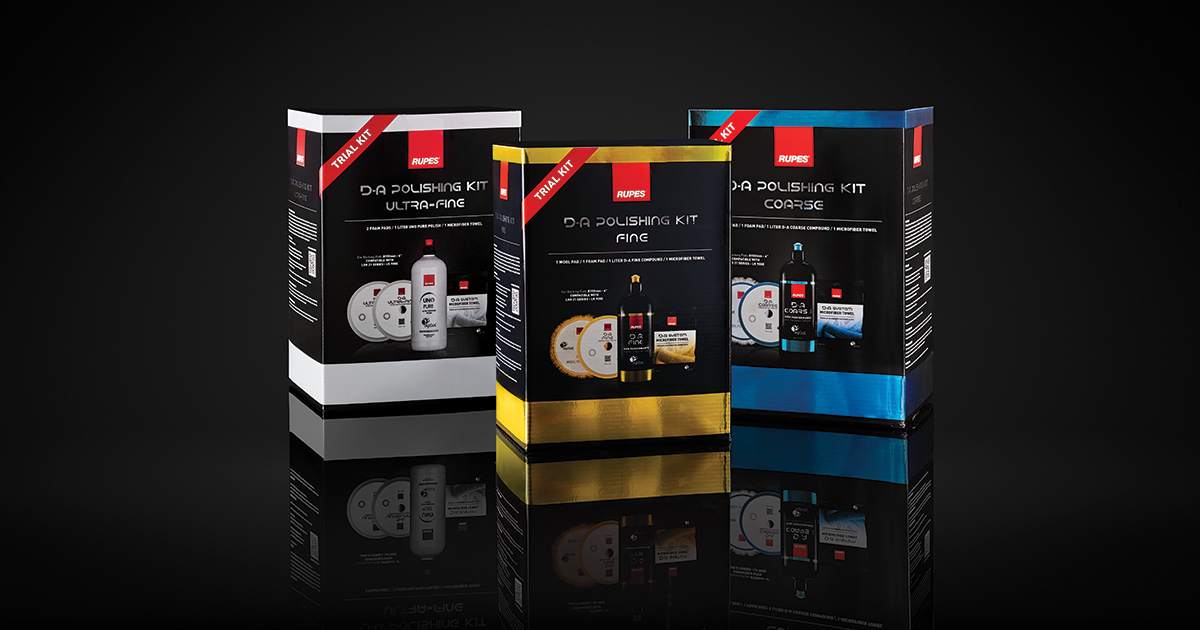 NEW RUPES D-A TRIAL KITS - Rupes tools