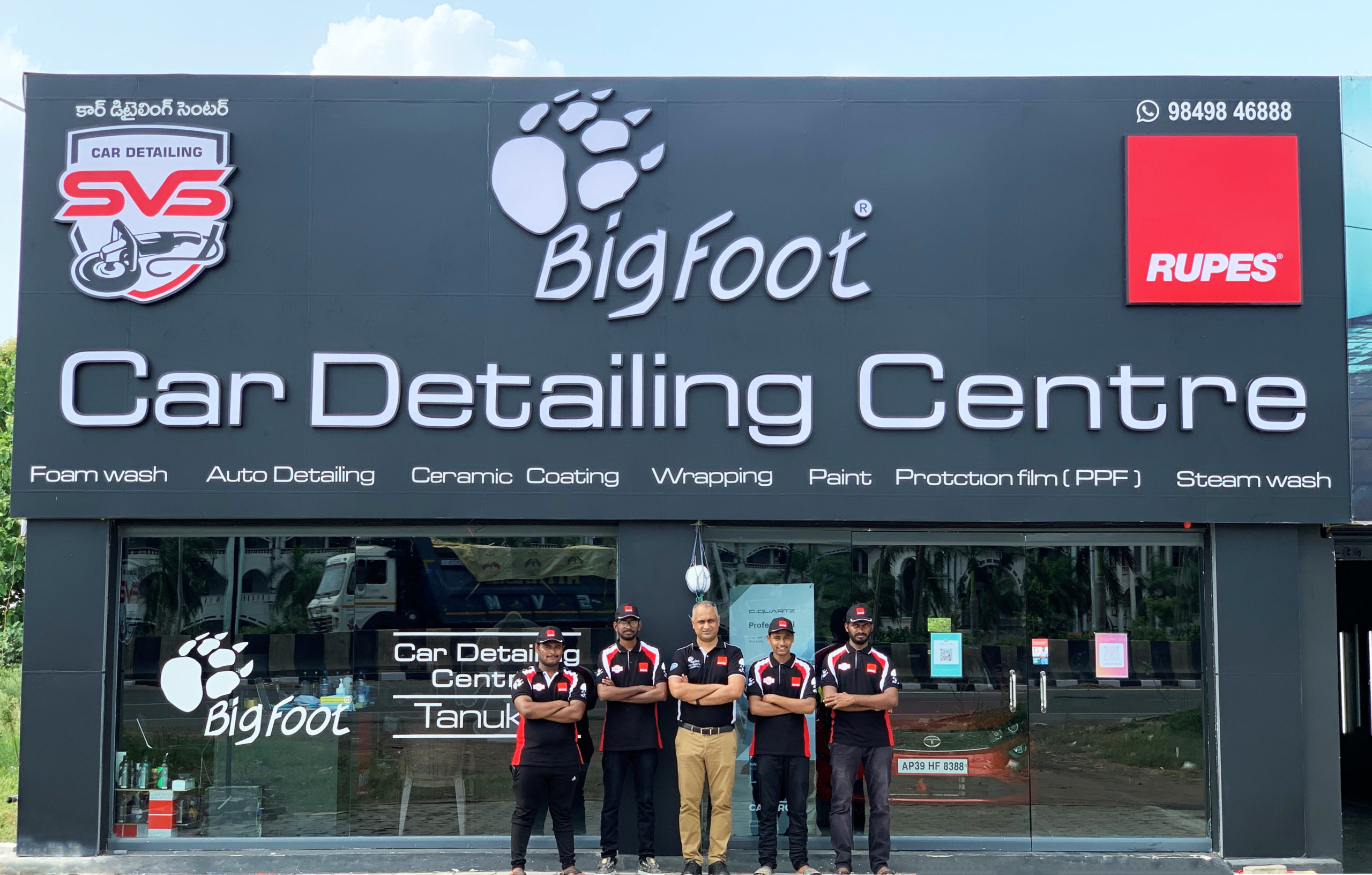 BigFoot Car Detailing Centre - Tanuku - Rupes tools