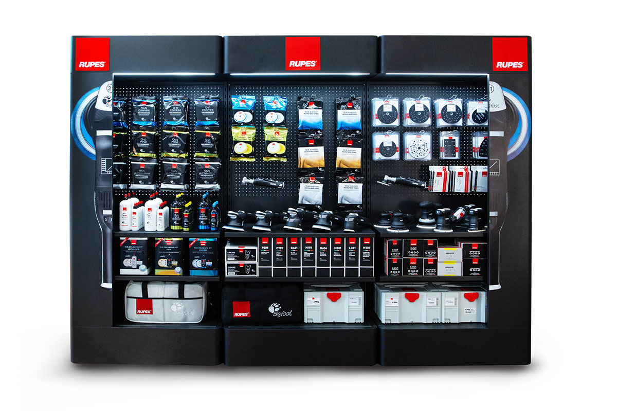 RUPES Tool Displays Deluxe - Rupes tools