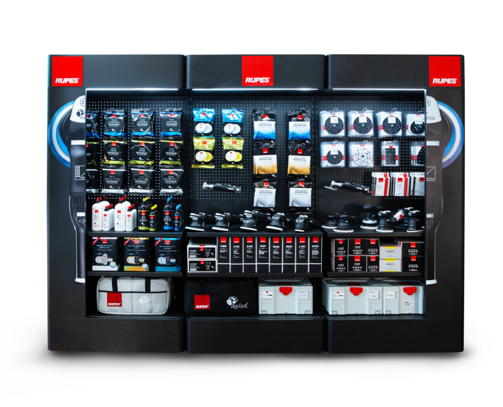 NEW TOOL DISPLAYS DELUXE - Rupes tools