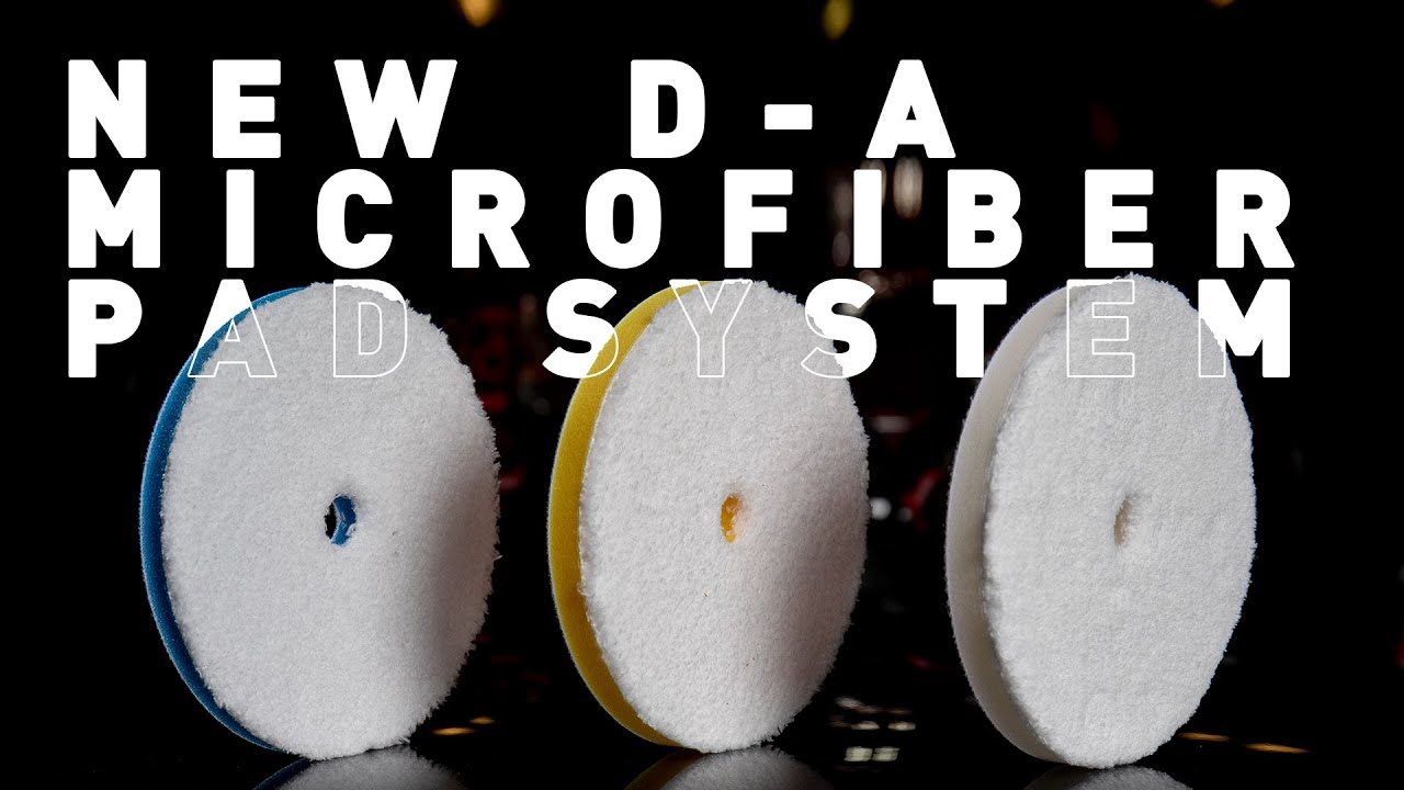 New D-A Microfiber Pads - Rupes tools