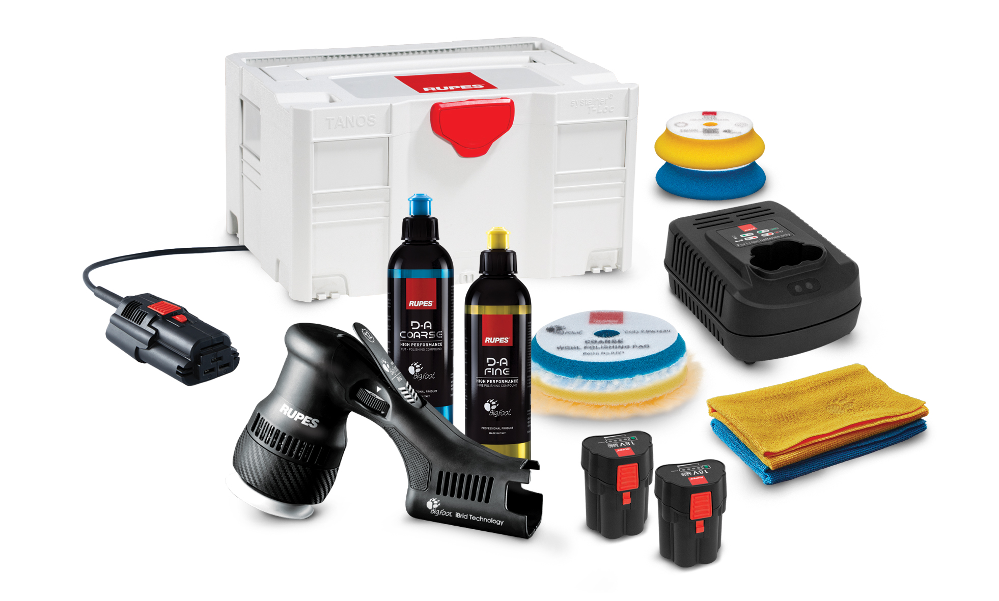 BIGFOOT HLR75 MINI iBRID POLISHER - Rupes tools