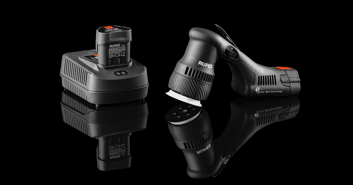 New BigFoot HLR75 Mini iBrid Polisher - Rupes tools