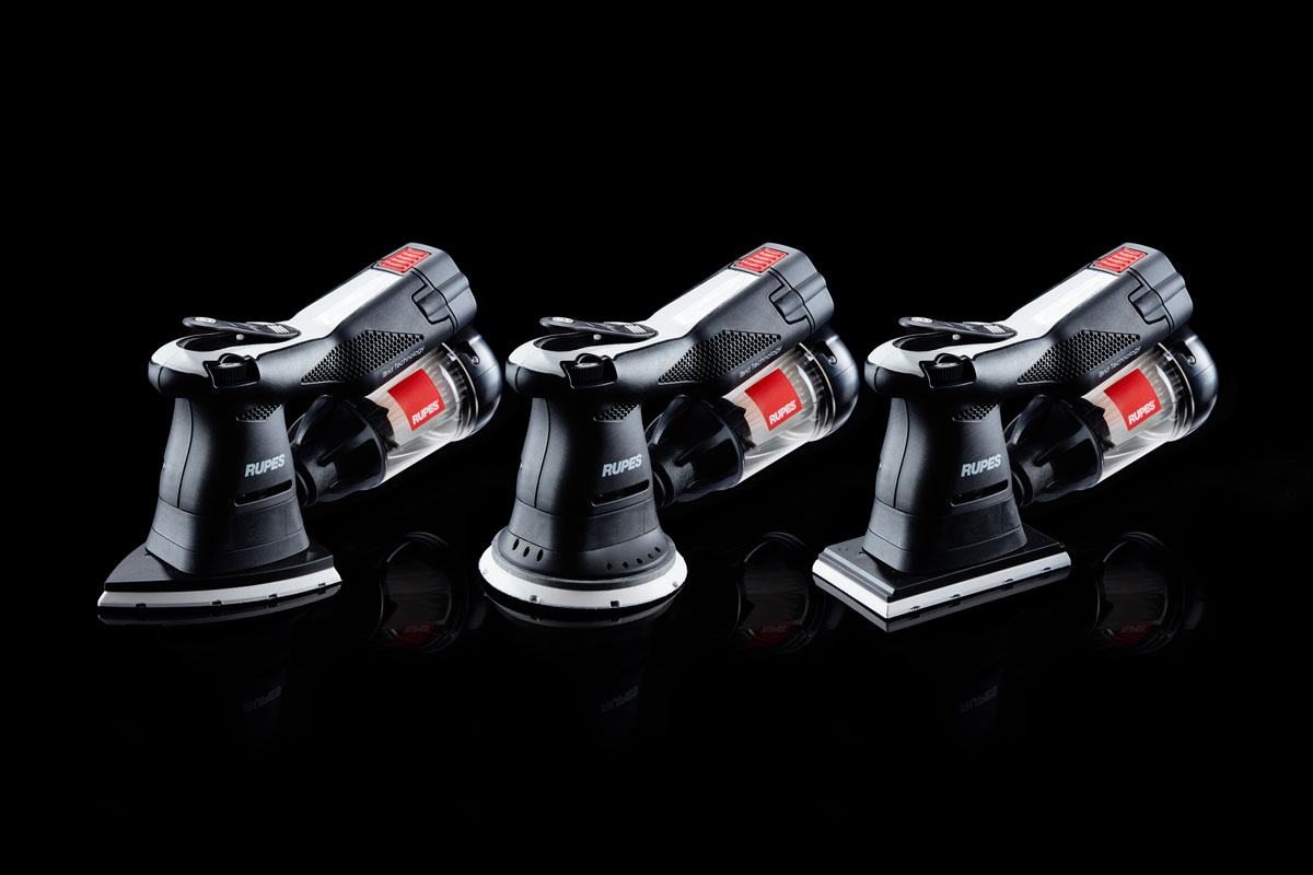 New HS Series iBrid Mini Sanders - Rupes tools