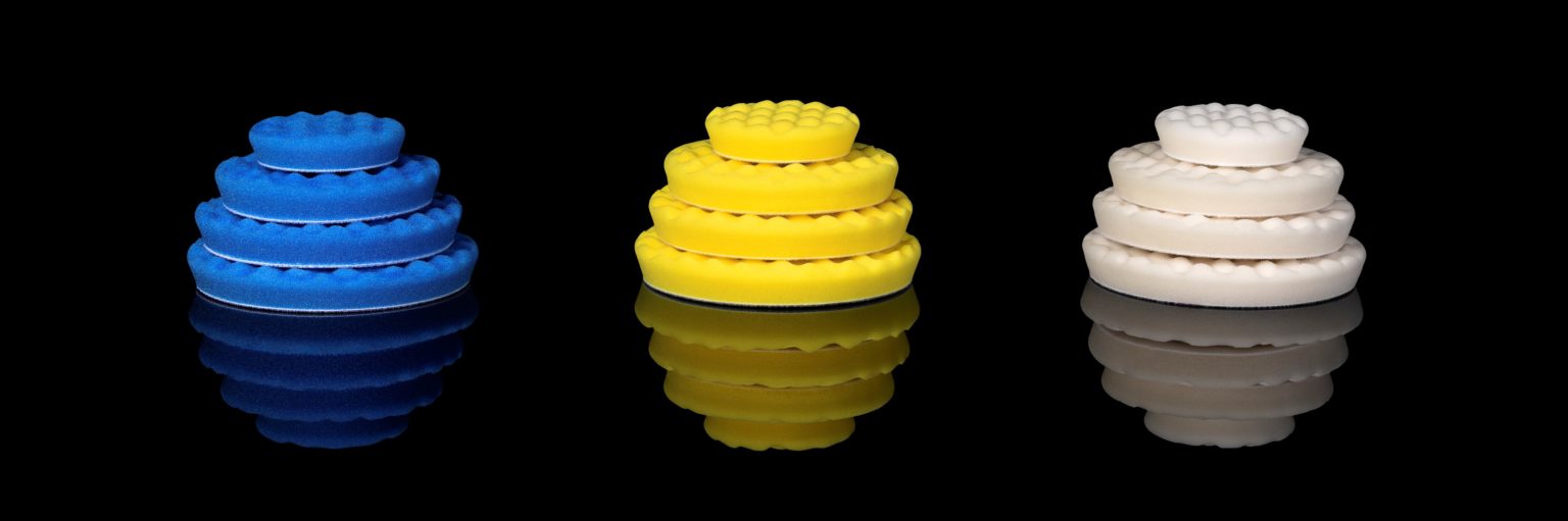 New WAFFLE Rotary Foam Pads - Rupes tools