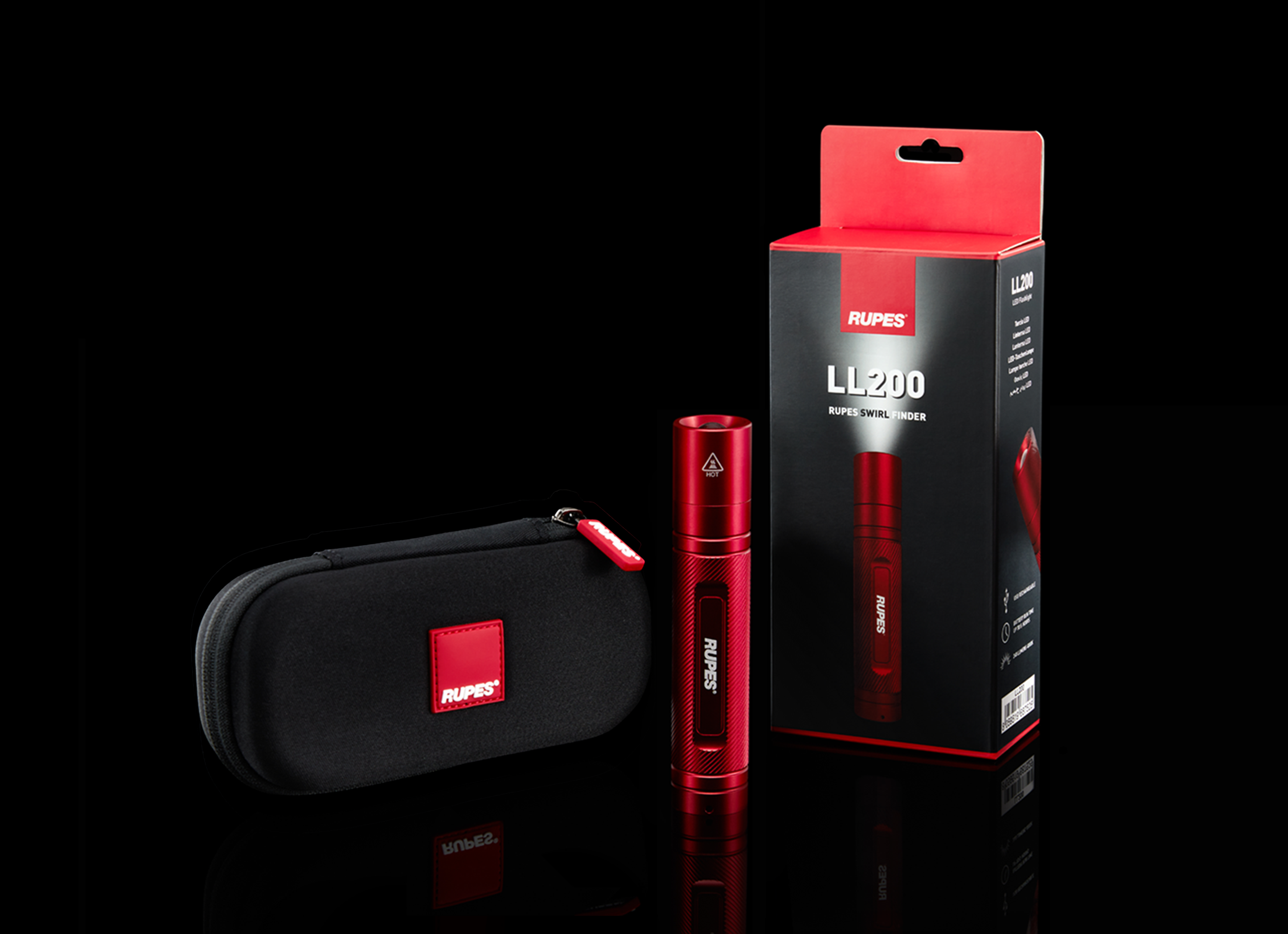 New LL200 Swirl Finder Flashlight - Rupes tools