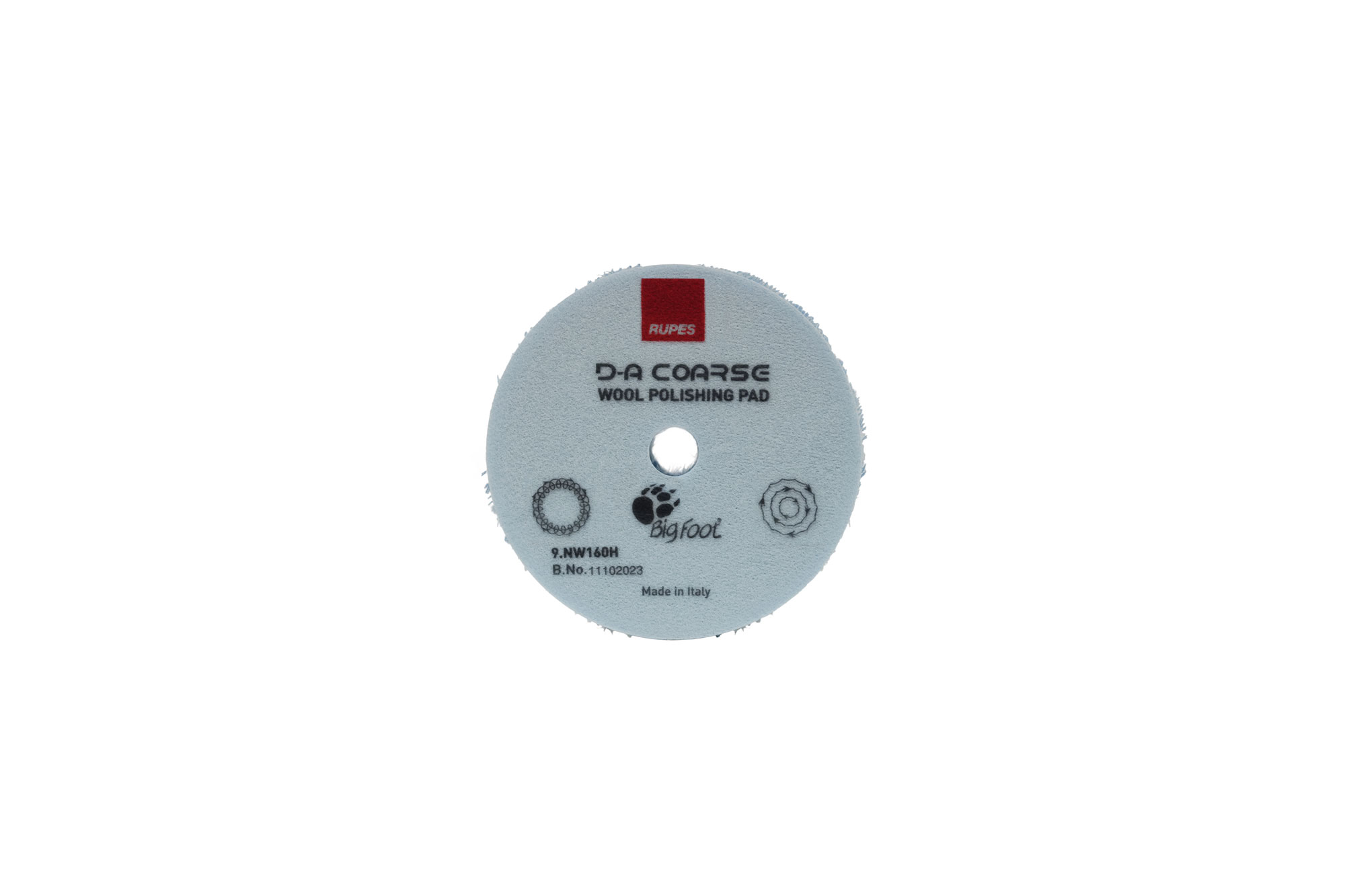 D-A COARSE WOOL POLISHING PADS - Rupes tools