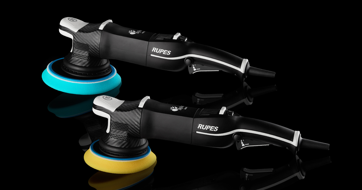 New LHR15 & LHR21 MarkV Polishers - Rupes tools