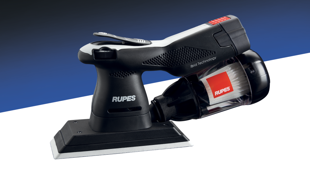 New HSE73L iBrid Mini Sander | 70x198mm Backing Plate - Rupes tools